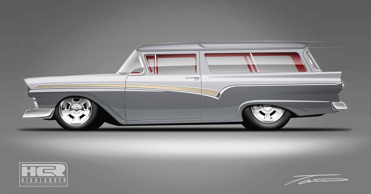 Modernizing a ’57 Ford Ranch Wagon