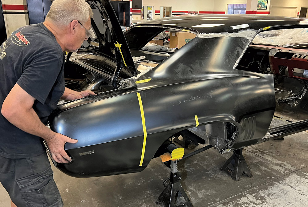 Replacing a 1969 Camaro’s Rear Quarter-Panel