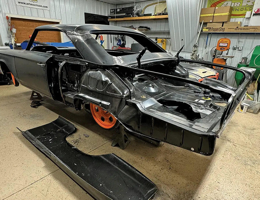 Ford Rear Quarter-Panel Replacement